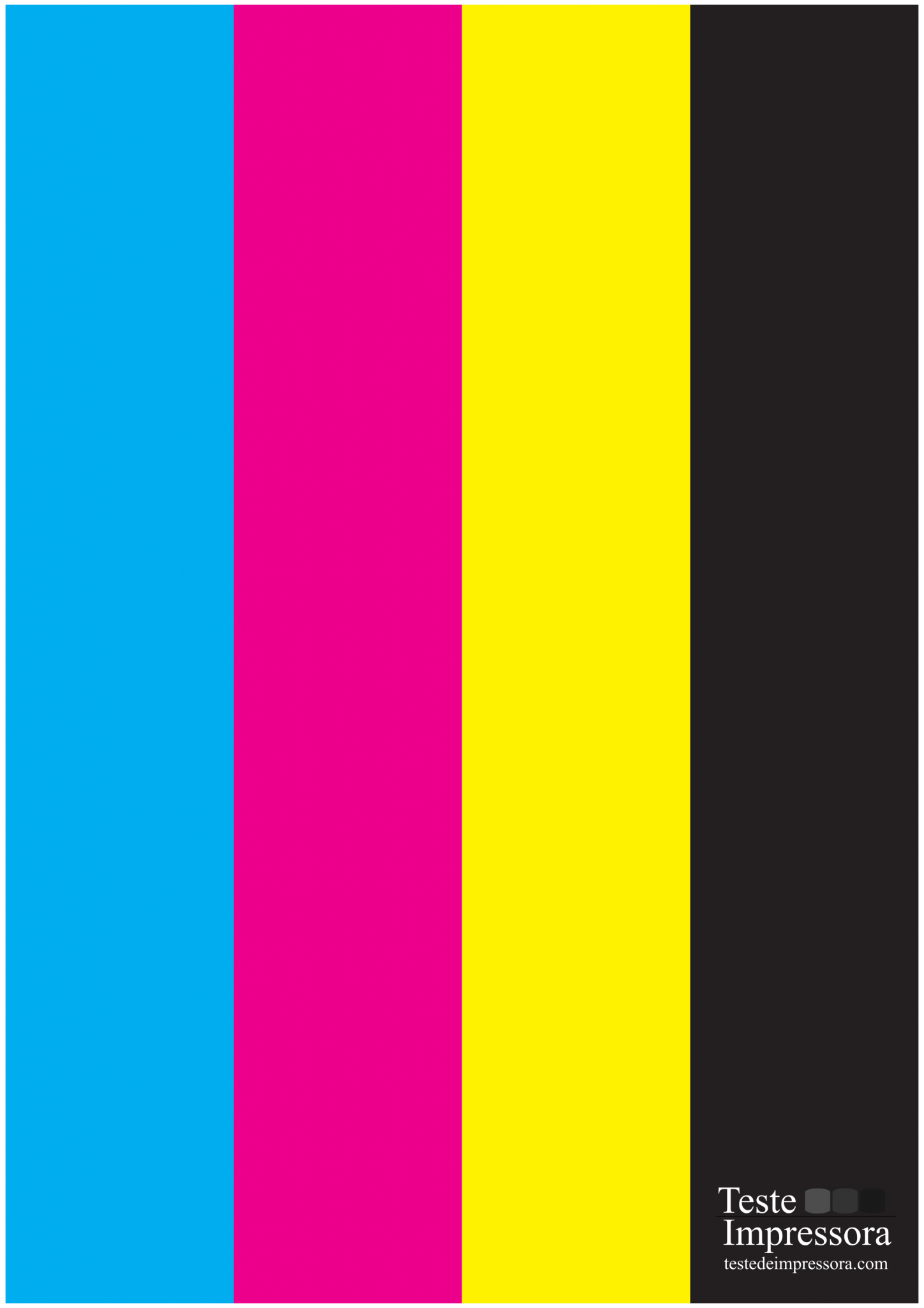 Teste de Impressão Cores CMYK #02 | Teste de Impressora Teste de Impressão Cores CMYK #02 | Teste de Impressora